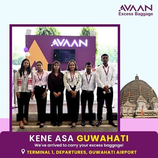 Avaan India's New Kiosk at Guwahati Airport for Baggage Solutions